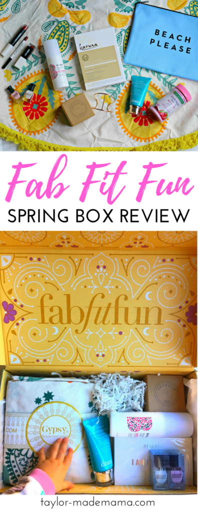 Fab Fit Fun Spring Box Review: An Easy & Affordable Splurge - Taylor ...