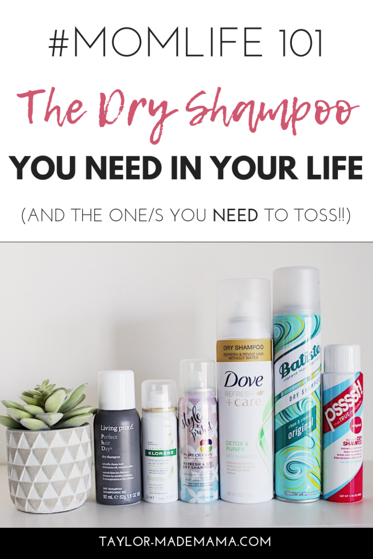 The Number One Dry Shampoo Every Mom Needs In Her Life!!!